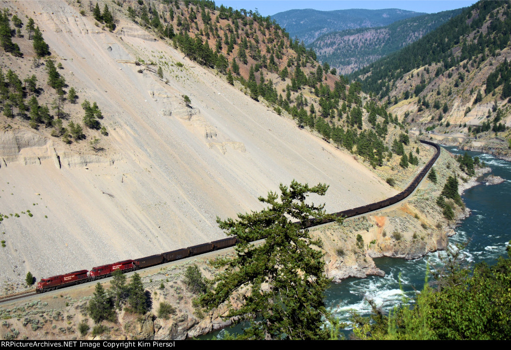 CP 8804 WB CN Ashcroft Sub Coal Loads